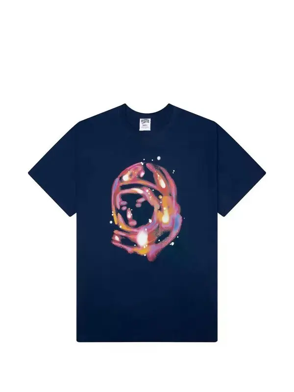 BILLIONAIRE BOYS CLUB Solar Flare Short-sleeve Cotton T-shirt - Blue