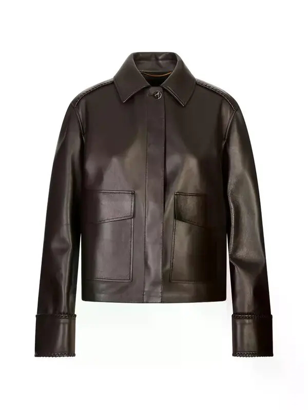 Agnona California Nappa-leather Jacket