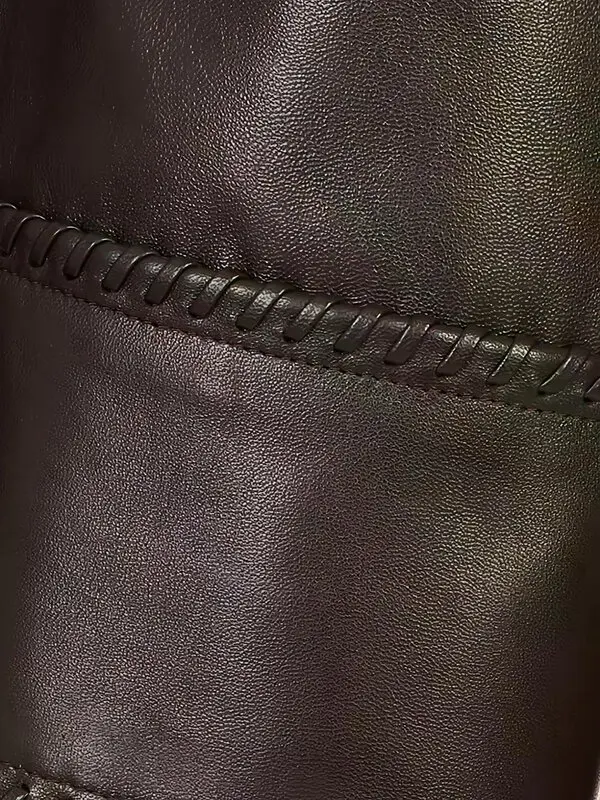 Agnona California Nappa-leather Jacket