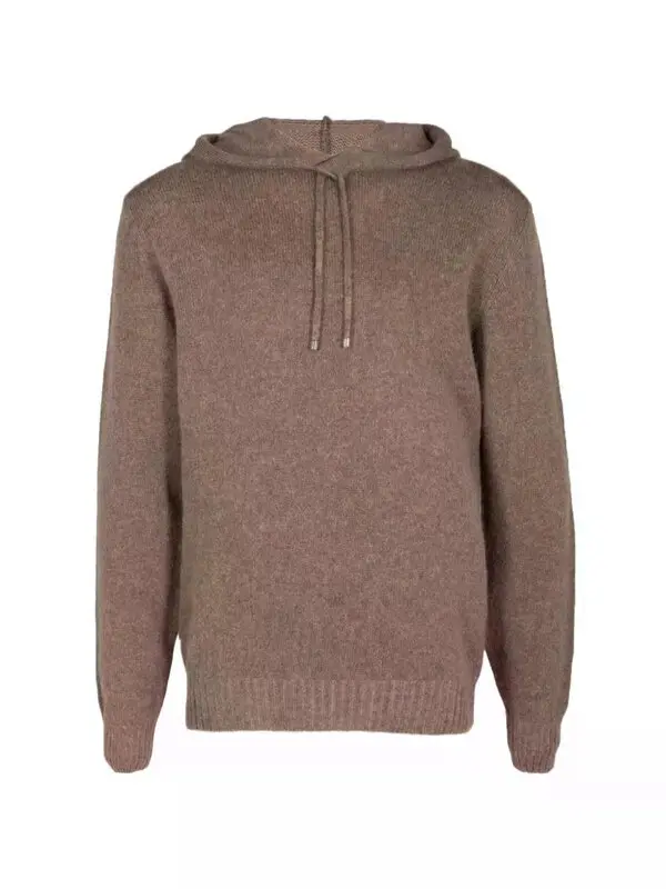 SETTEFILI CASHMERE Drawstring-hood Hoodie