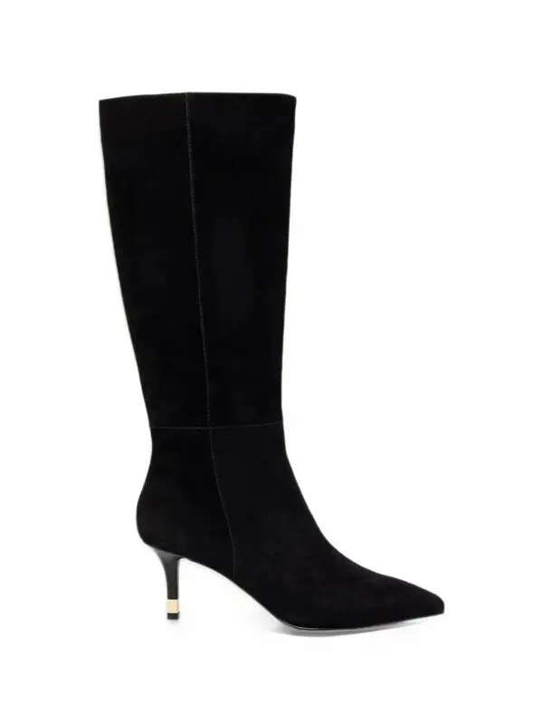 Furla Aria Pointed-toe Suede Boots