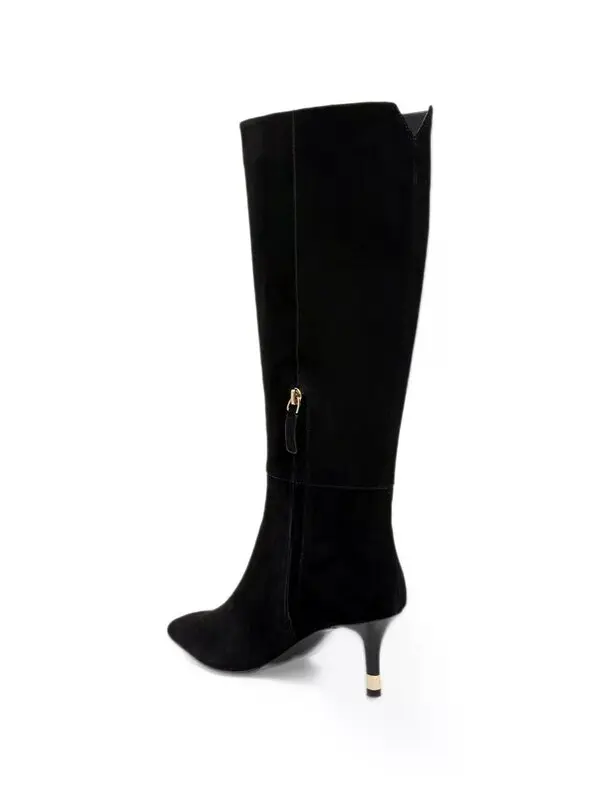 Furla Aria Pointed-toe Suede Boots