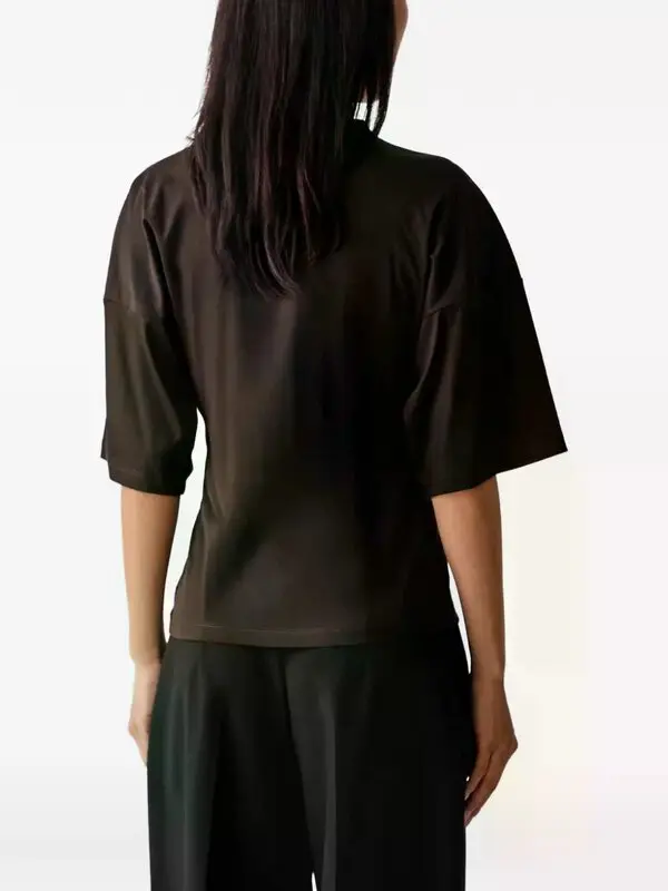 SESSUN Naktis Button-embellished Pleated Top