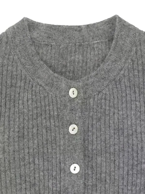 FORTELA Lou Ribbed-cashmere Long-sleeve T-shirt