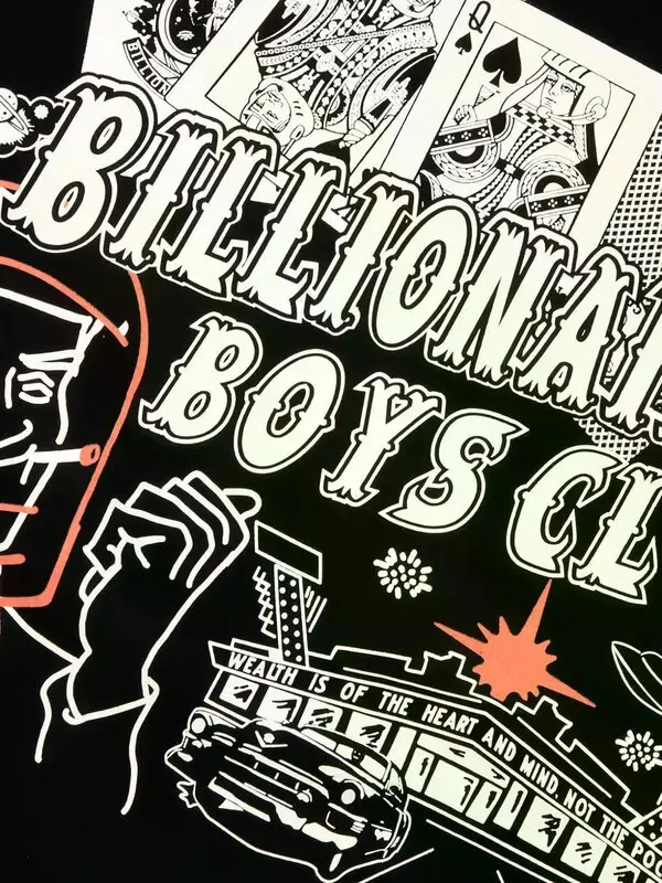 BILLIONAIRE BOYS CLUB Space Deck Short-sleeve Cotton T-shirt