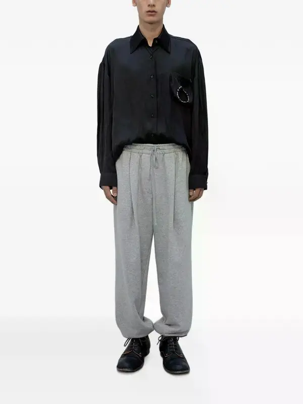 OPEN YY Pleated Drawstring Track Pants