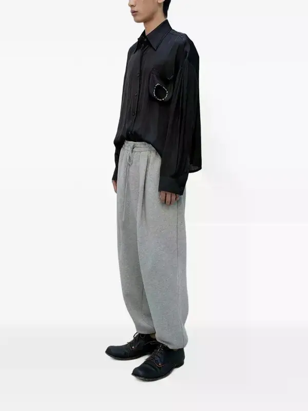 OPEN YY Pleated Drawstring Track Pants