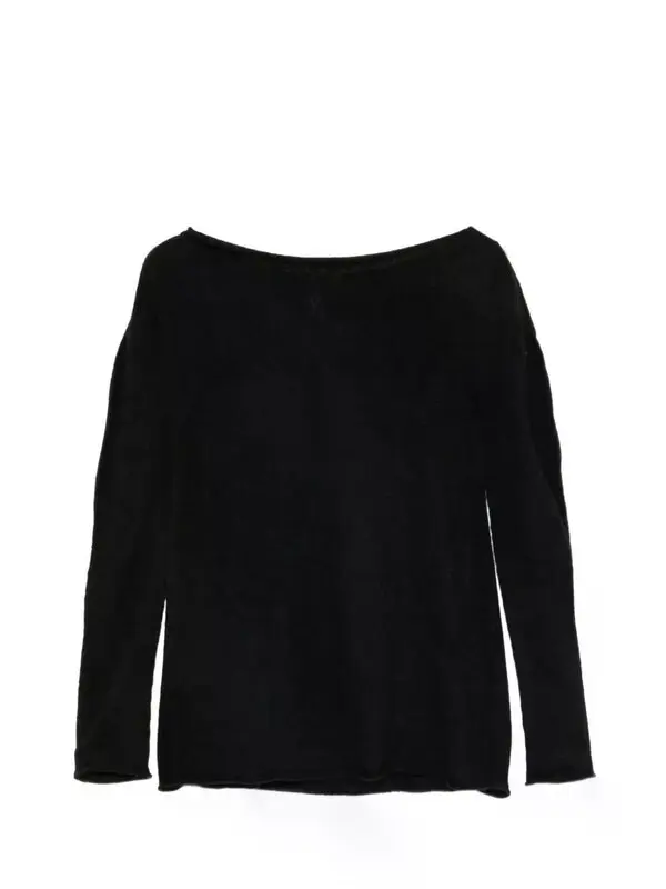LAUREN MANOOGIAN Off-shoulder Knitted Top