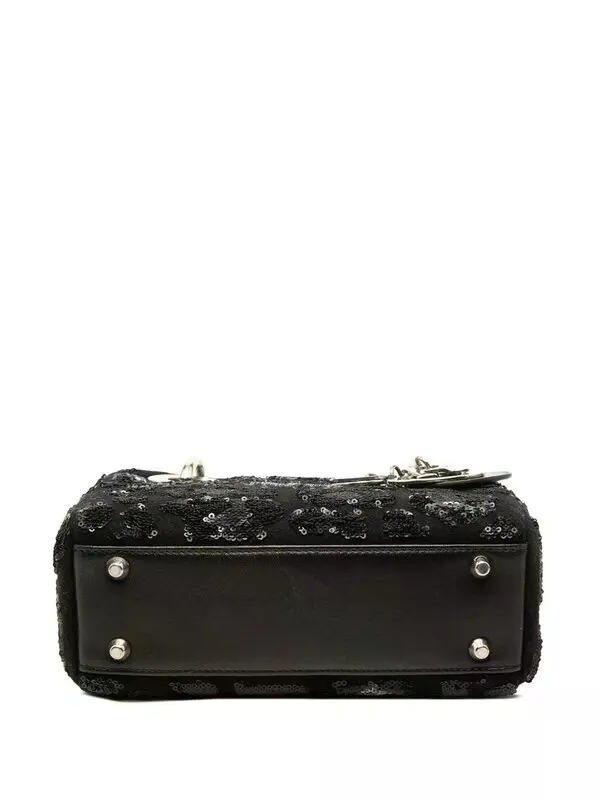 Dior 2014 Mini Wool And Sequins Lady Satchel