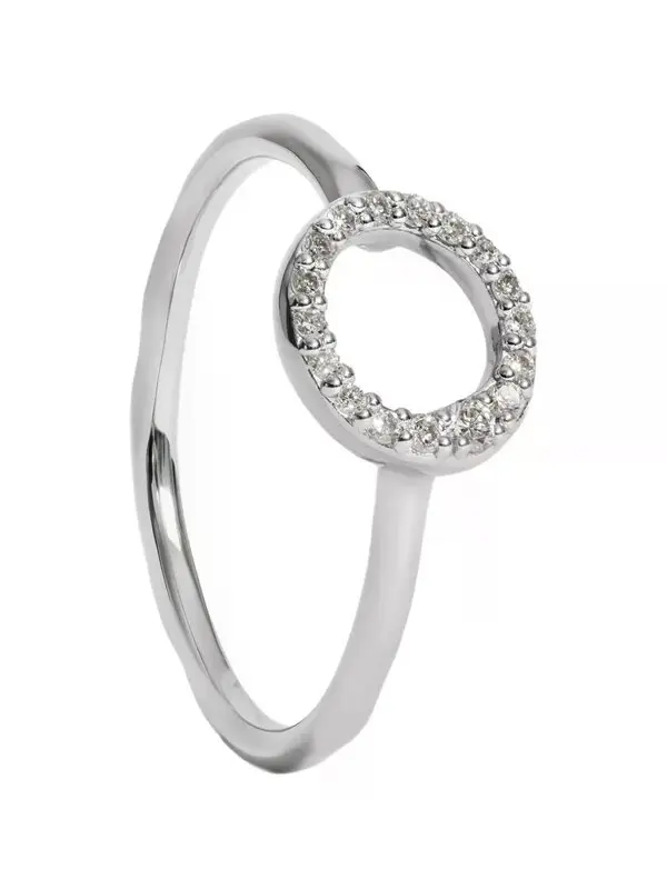 Monica Vinader Riva Pavé Diamond Rings