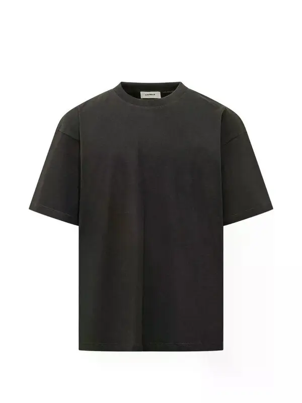 A PAPER KID Logo-patch Jersey T-shirt