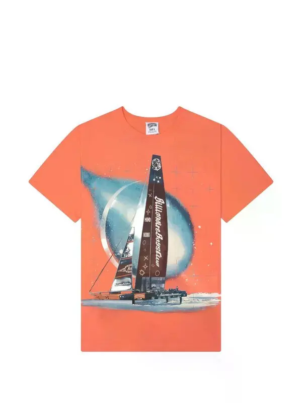 BILLIONAIRE BOYS CLUB Graphic-print T-shirt - Orange