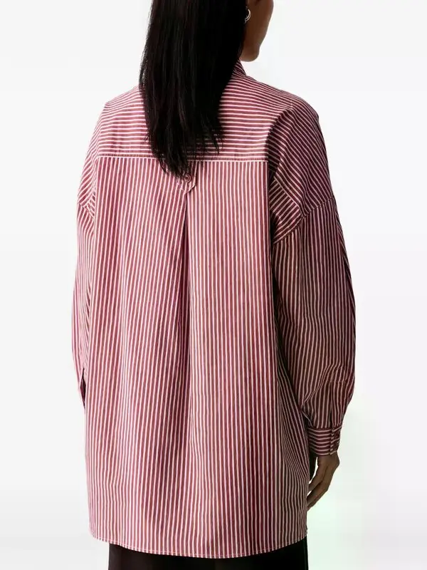 SESSUN Fontella Striped Button-down Mini Dress