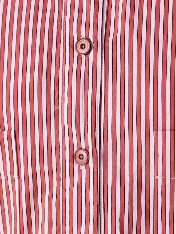 SESSUN Fontella Striped Button-down Mini Dress