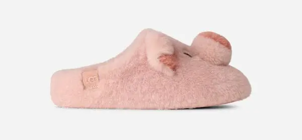 UGG Elea Ears Slip-on Sheepskin - Quartz