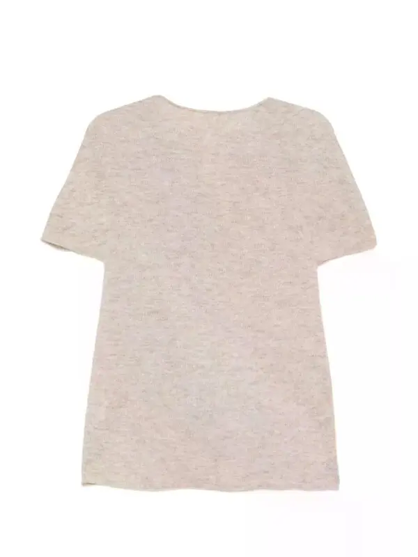 LAUREN MANOOGIAN Cape T-shirt - Neutrals