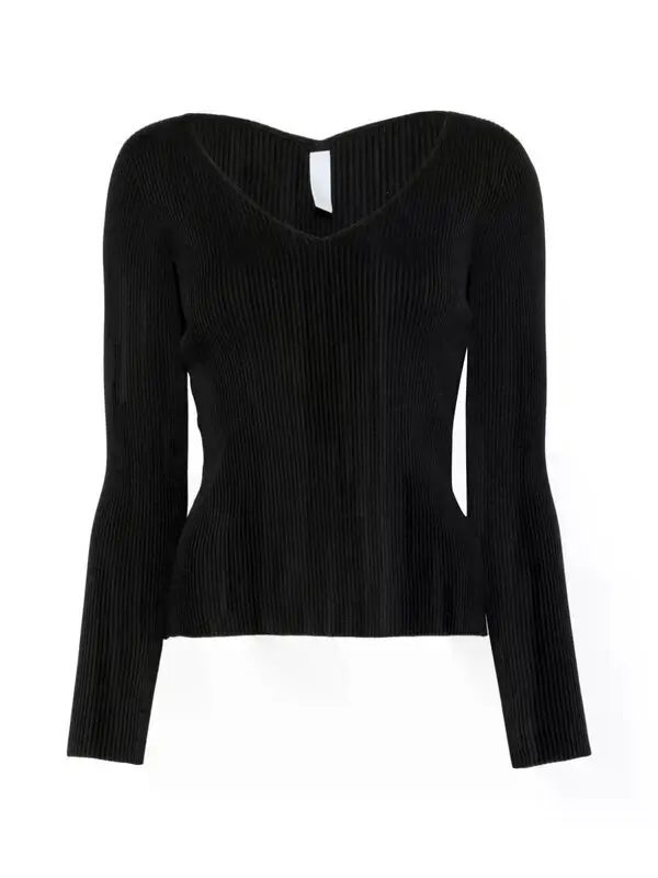 CFCL V-neck Long-sleeve Top