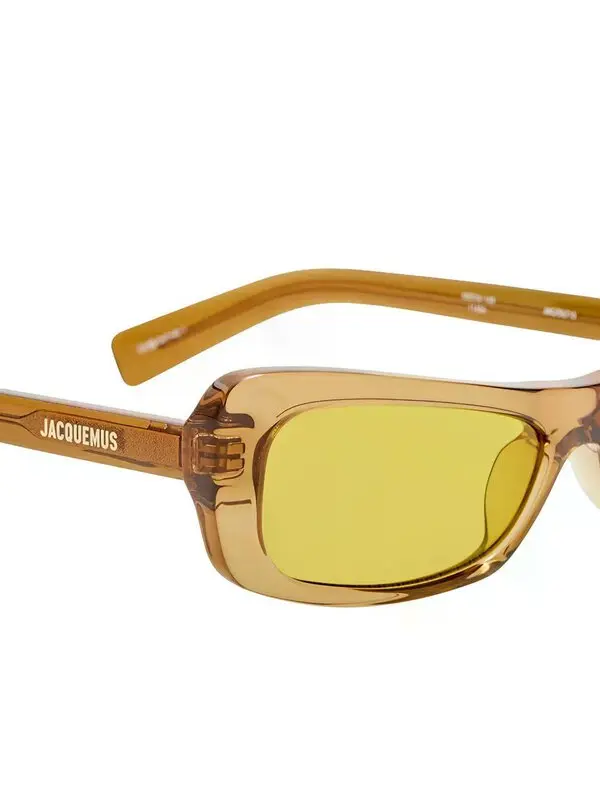 Jacquemus Capri Cat-eye Frame Sunglasses - Brown