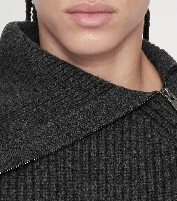 ALLSAINTS Wool Asymmetric Cleo Sweater