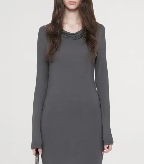 ALLSAINTS Cowl-neck Lilla Midi Dress