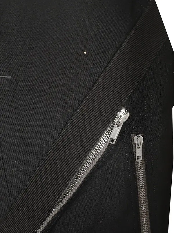 Rick Owens Asymmetric Zip Detailed Gilet