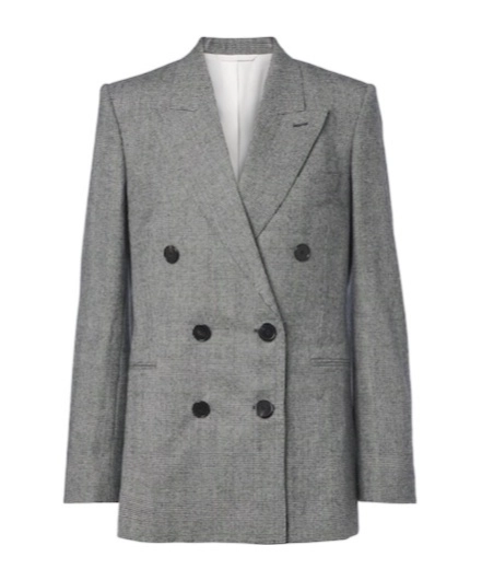 Givenchy Wales Check Wool Flannel Blazer