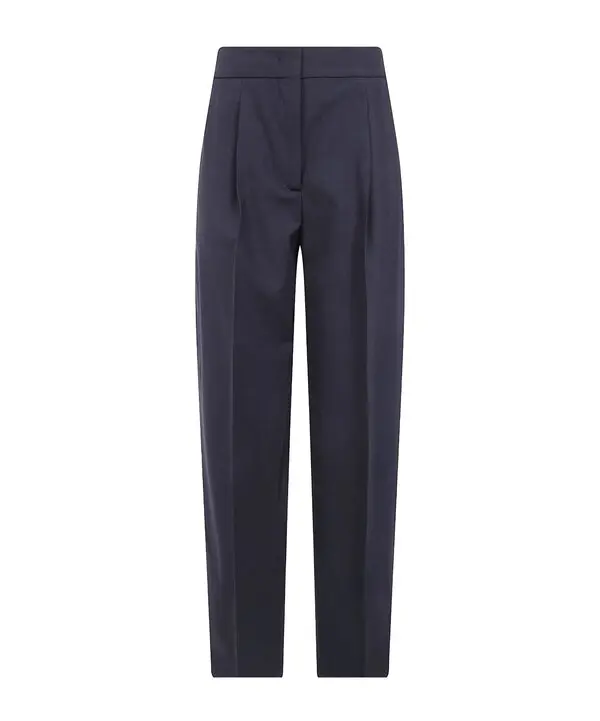 JOSEPH Toni Button-tab Pleated Trousers