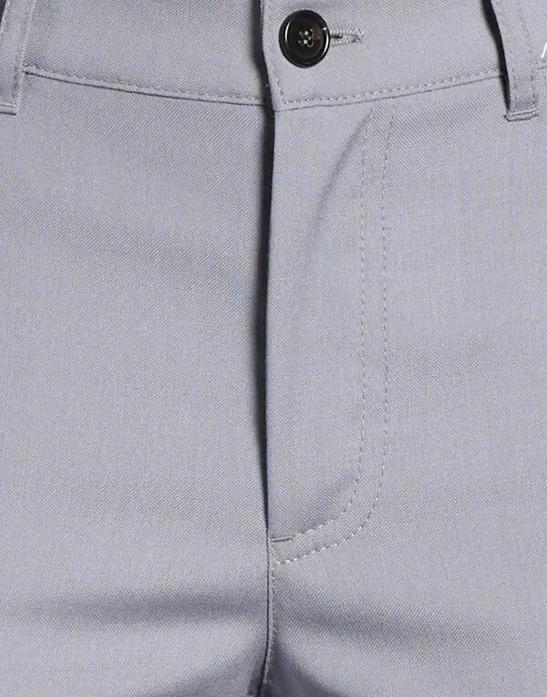 Marni Minimalist Wool Flare Trousers - Gray