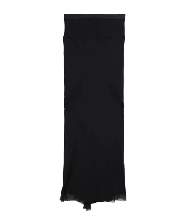 Rick Owens Solid-color Light And Thin Knitted Dress