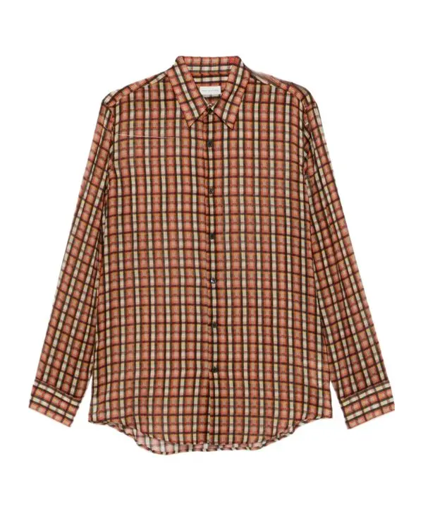 Dries Van Noten Classic Plaid-print Shirt