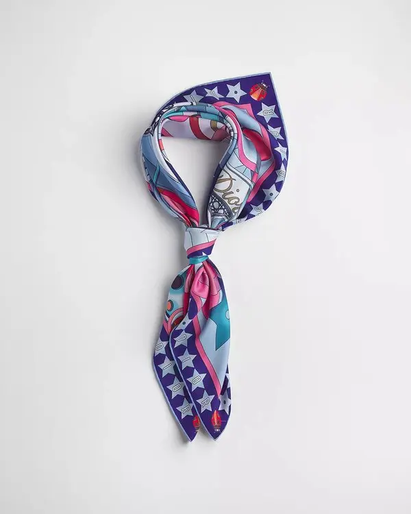 Dior Drive-in 90 Square Scarf
