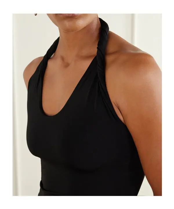 Tove Stretch-jersey Halterneck Midi Dress