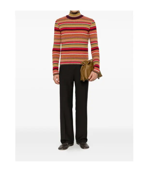 Dries Van Noten Ribbed Wool Sweater