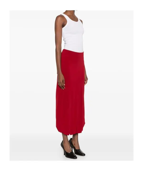 JEAN PAUL GAULTIER Draped Asymmetric Skirt