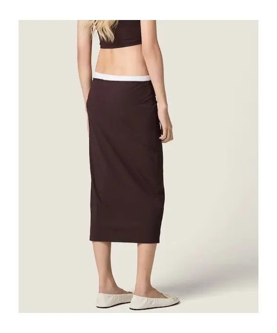 Miu Miu Stretch Jersey Skirt