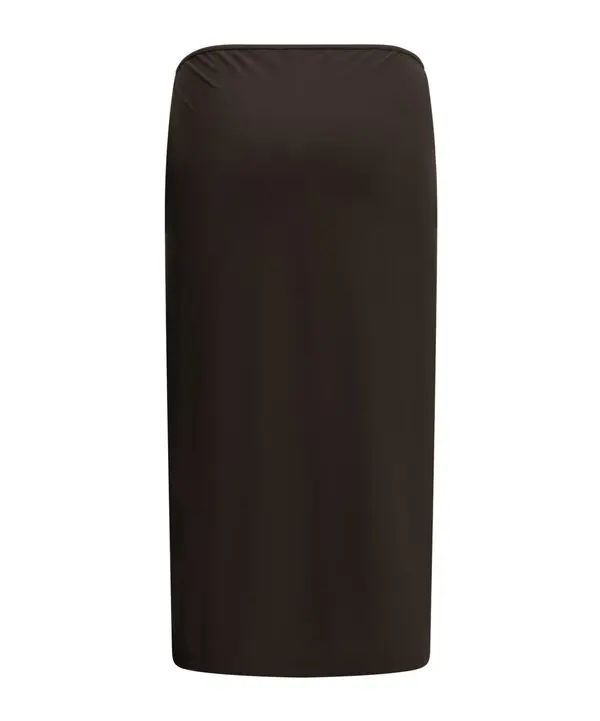 Miu Miu Stretch Jersey Skirt - Ebon