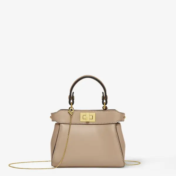 Fendi Nano Peekaboo - Grey