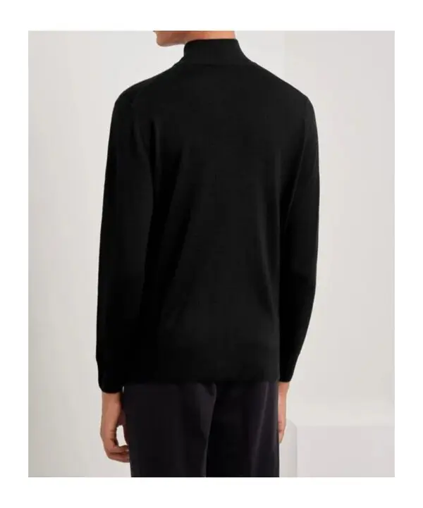 Canali High Neck Wool Knitwear