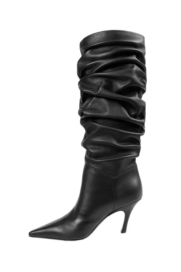 Amina Muaddi High-heeled Tall Boots