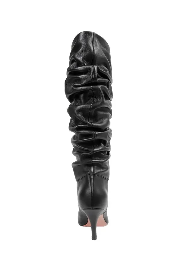 Amina Muaddi High-heeled Tall Boots