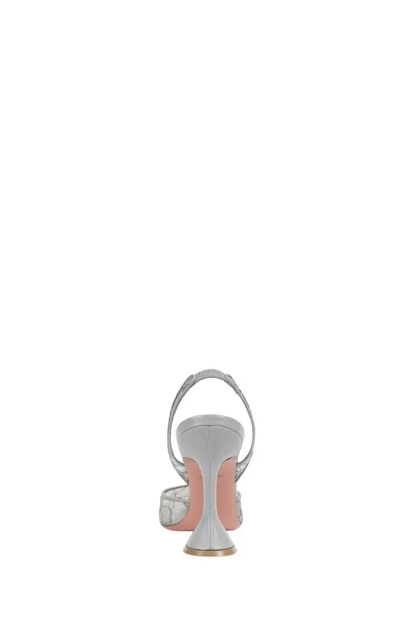 Amina Muaddi Pointed-toe High-heeled Sandals