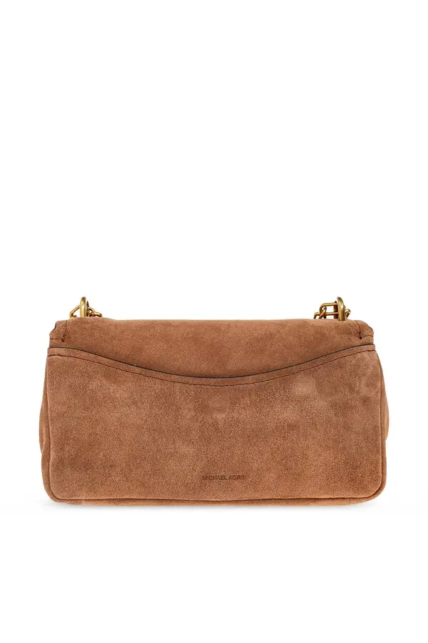 Michael Kors Bryant Small Suede Convertible Shoulder Bag