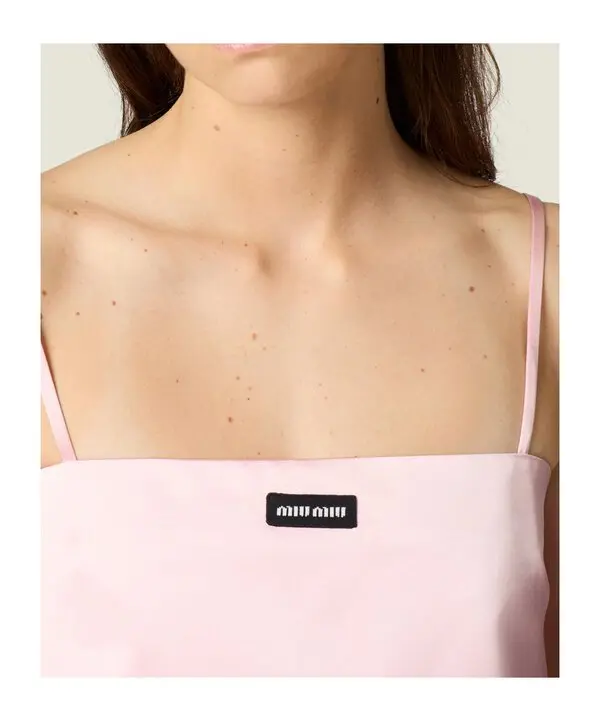 Miu Miu Duchesse Mini-dress