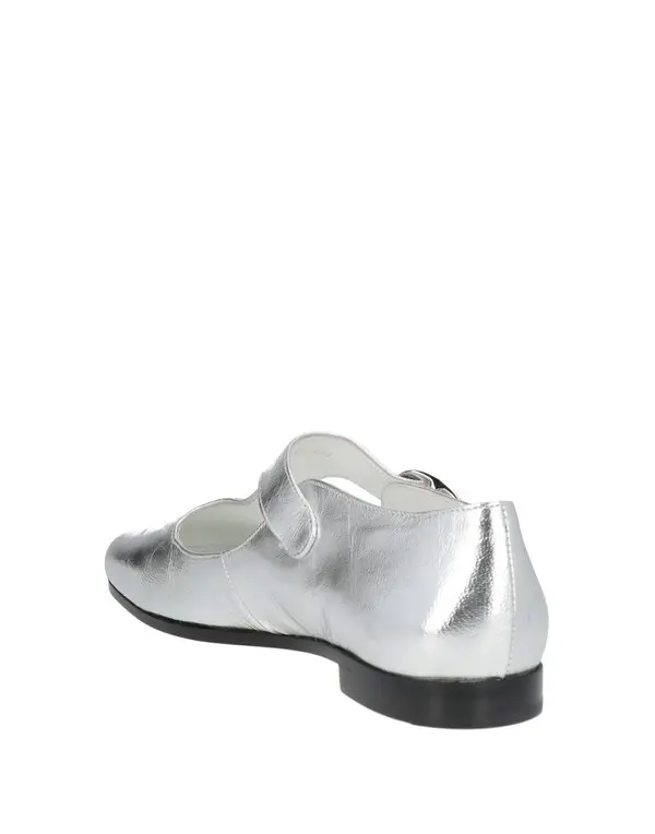 Balenciaga Metallic Ballet Flats