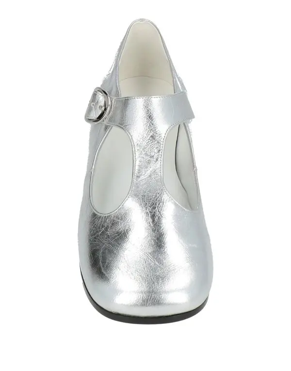 Balenciaga Metallic Ballet Flats