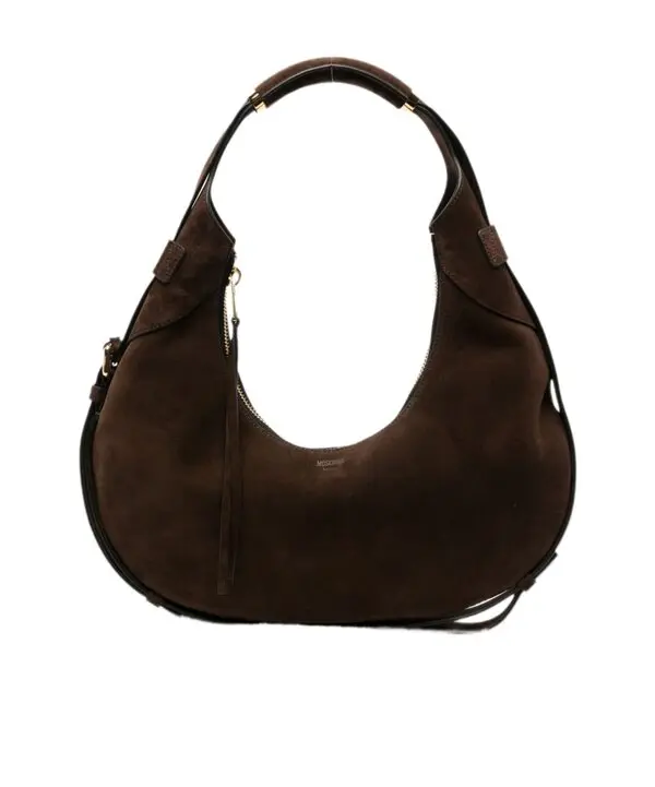 Moschino Medium Handle Me Shoulder Bag - Black