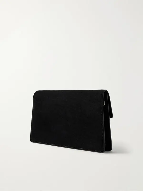 METIER Small Suede Shoulder Bag