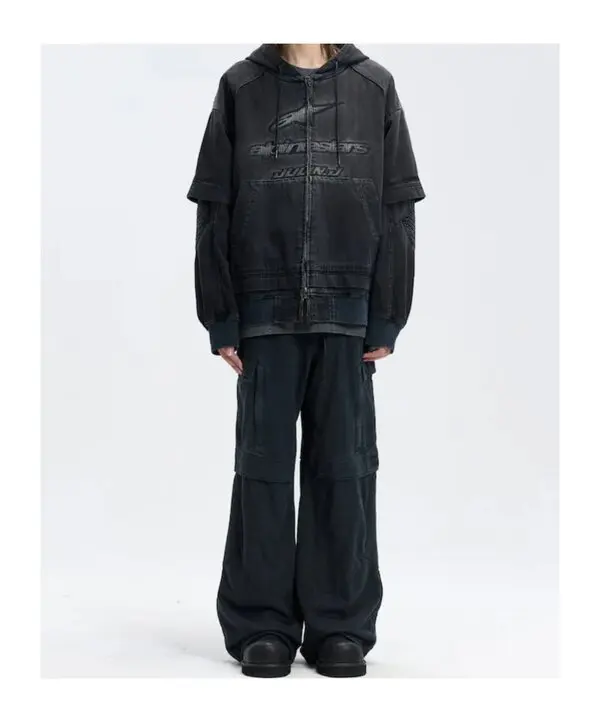 JUUN.J Long-sleeve Hooded Jacket