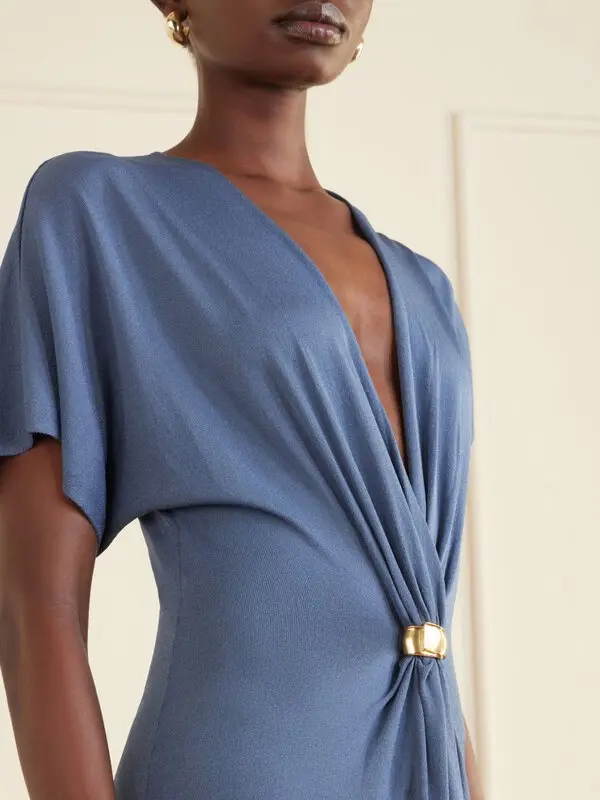 Altuzarra Rene V-neck Dress