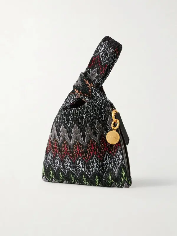 Missoni Striped Lurex Shoulder Bag